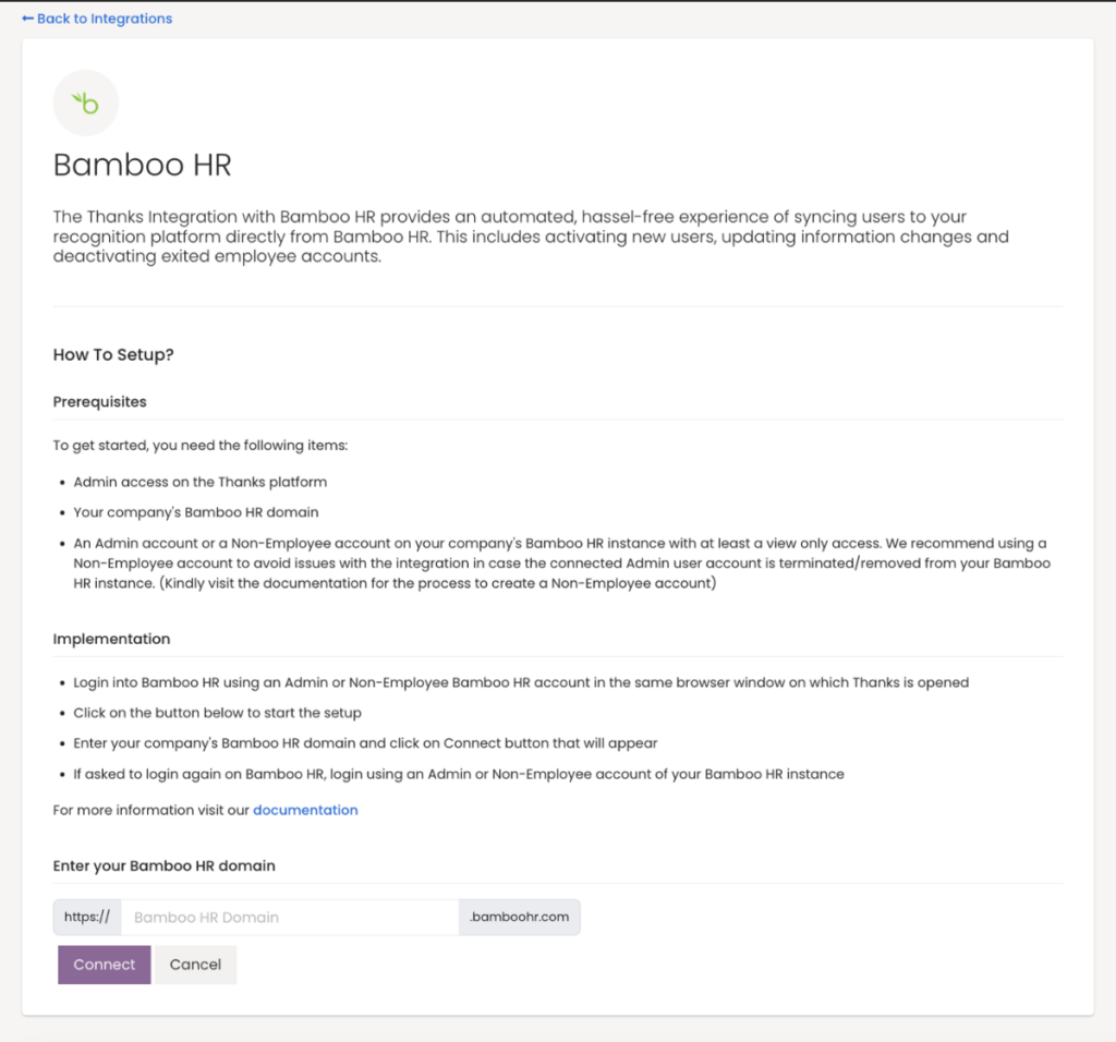 BambooHR - Thanks